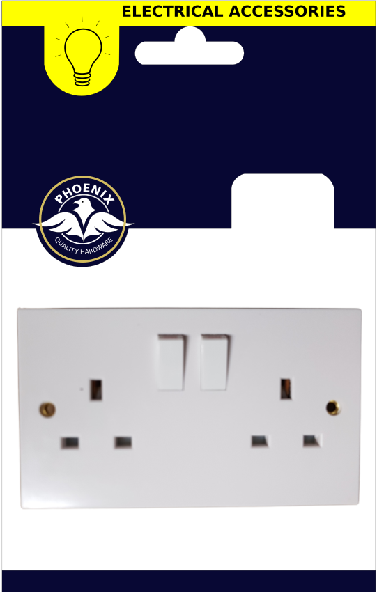 2 Gang Socket Switched Single Pole – Bolgers of Ballycogley Homevalue ...