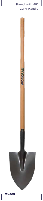 Workman 48" Irish Shovel Long Handle – Bolgers of Ballycogley Homevalue ...