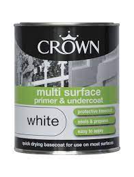 Crown Multi Surface Primer & Undercoat White – Bolgers of Ballycogley ...